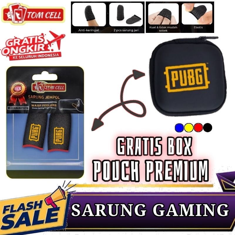 Jual PUBG Sarung Jempol Game Gaming Mobile Ff Pubg + Box Pouch Anti Basah Keringat | Shopee ...