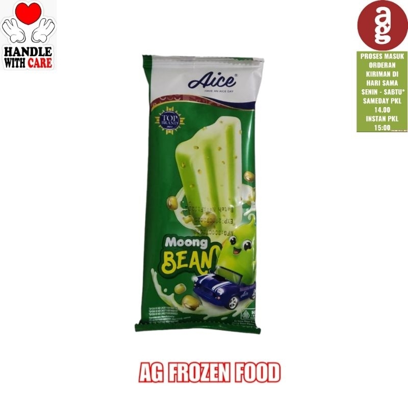 Jual Aice Moong Bean Stick 70Ml ( Di kasih Es Block Dari Toko ...