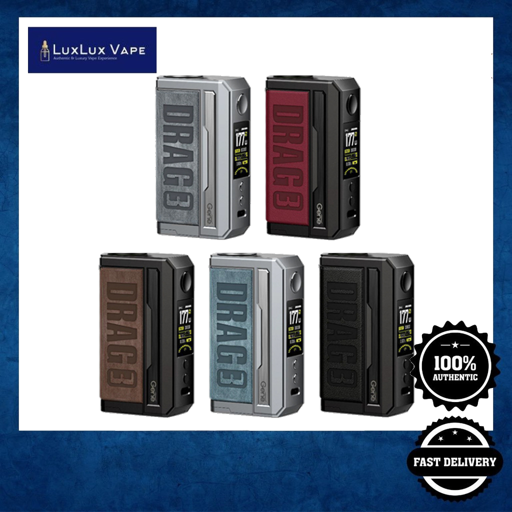 Jual DRAG 3 MOD 177W AUTHENTIC by VOOPOO | Shopee Indonesia