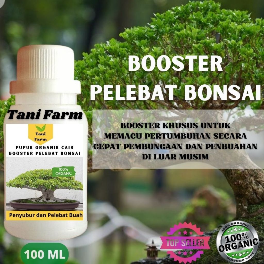 Jual MO Pupuk Booster Cair Bonsai Melebatkan Di Luar Musim Bunga Buah Sayuran Maksimal Isi 100ML ...
