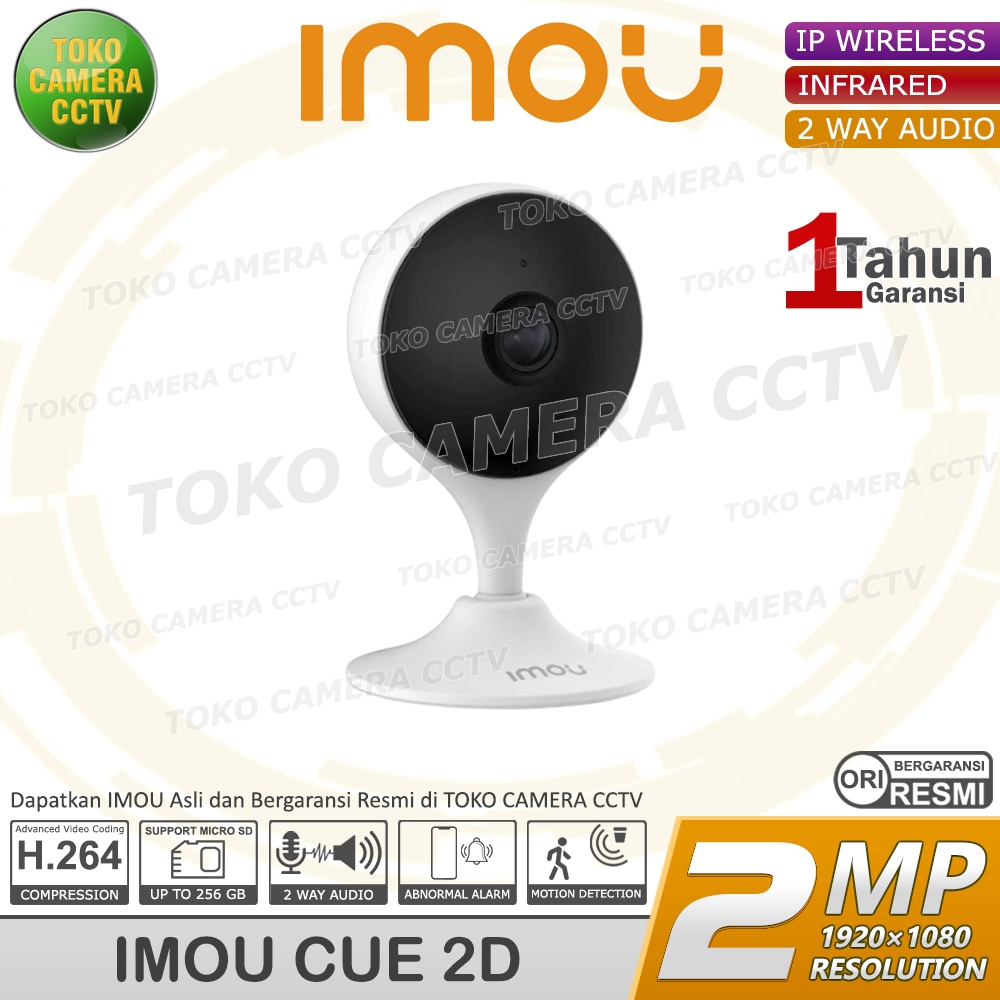 Jual CCTV WIFI KAMERA IP CAMERA WIRELESS IMOU CUE 2D 1080p 2MP | Shopee ...
