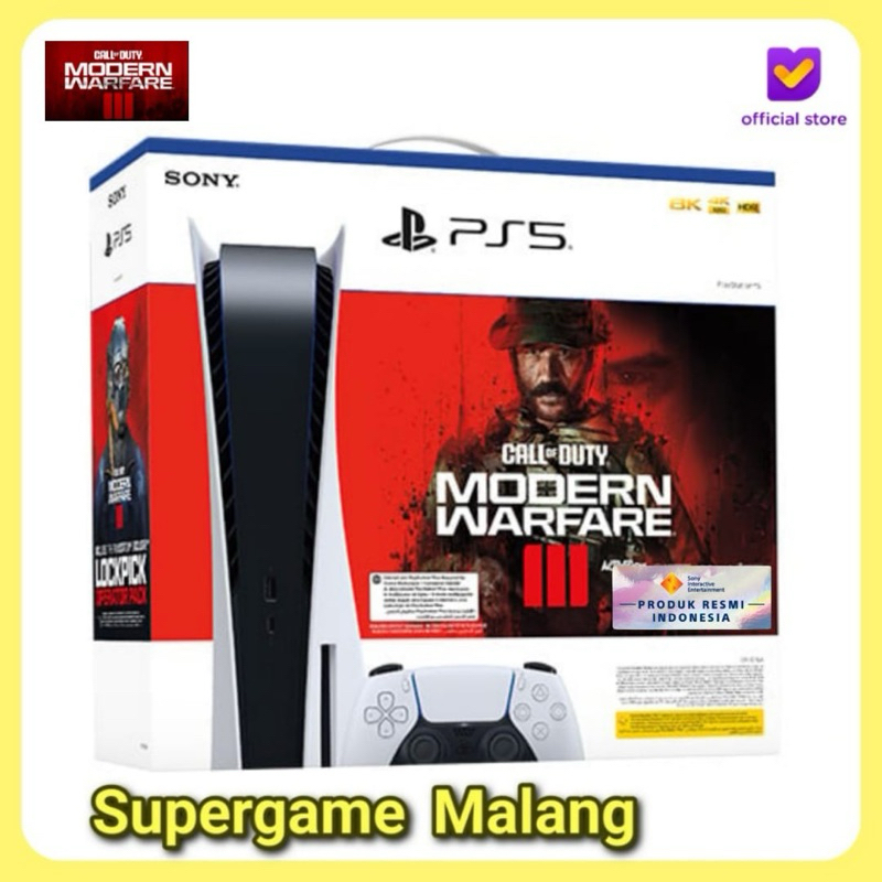 Jual PS5 Disc Bundle COD MW 3 Call Of Duty Modern Warfare 3 Console iii ...