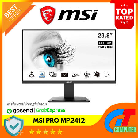 Jual MSI PRO MP2412 - Monitor Full HD 24" Inch 100hz | Shopee Indonesia