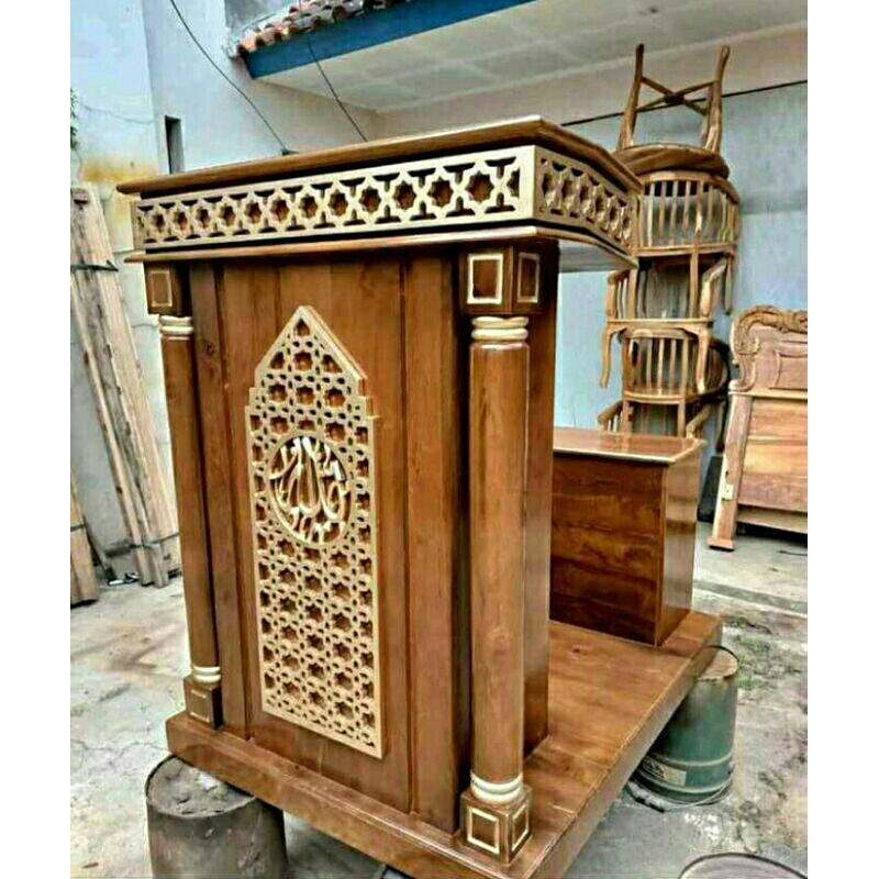 Jual Mimbar Masjid Pidato Minimalis | Shopee Indonesia