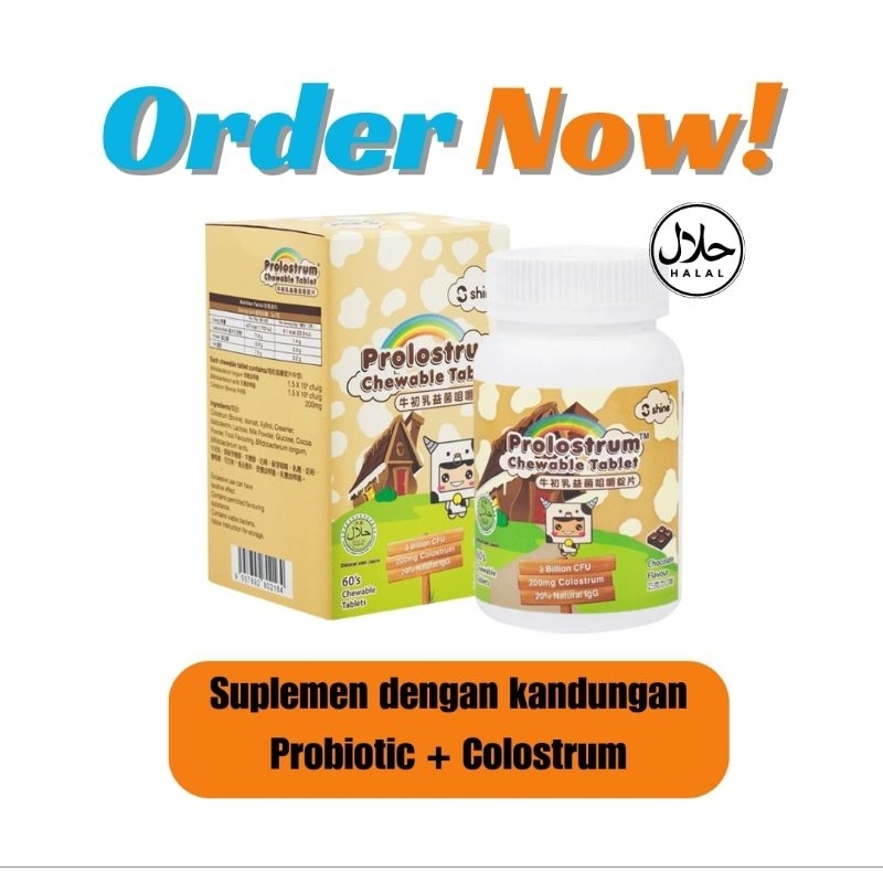 Jual Probiotik Prolostrum chewable tablet | Shopee Indonesia