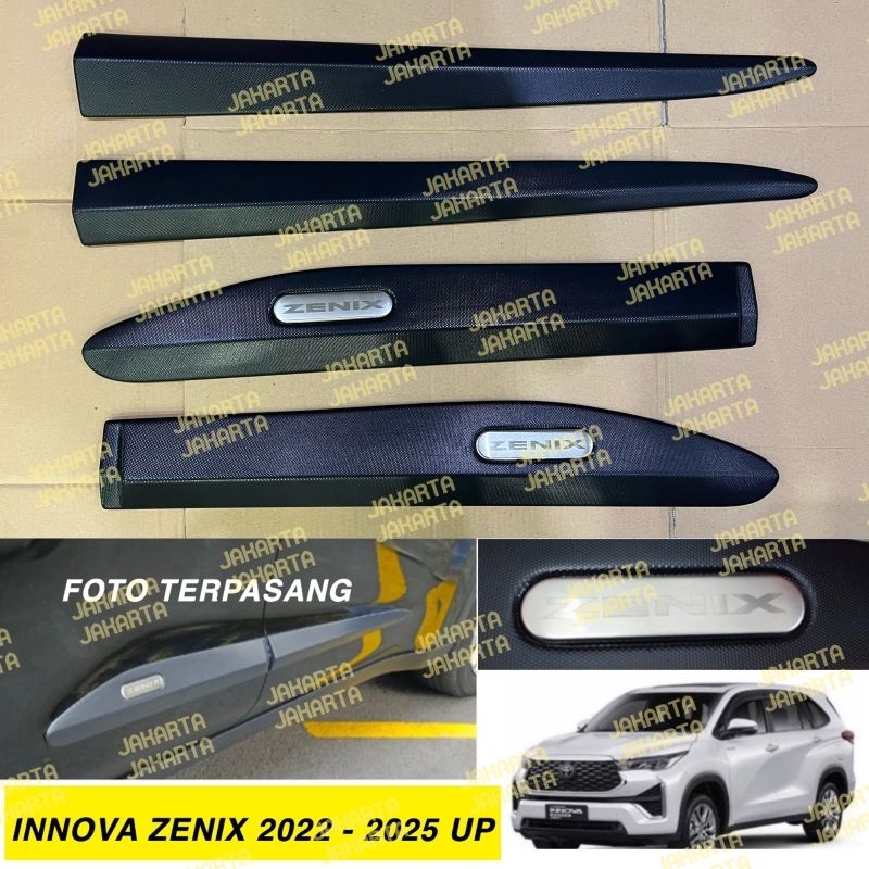 Jual List Body Mobil Samping Innova Zenix 2022 2023 2024 2025 Hitam ...