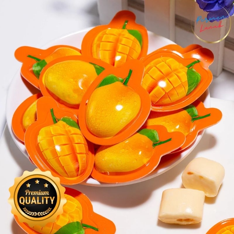 Jual Permen Lunak Viral 3D Rasa Mangga Durian Kopi Kelapa | Shopee ...