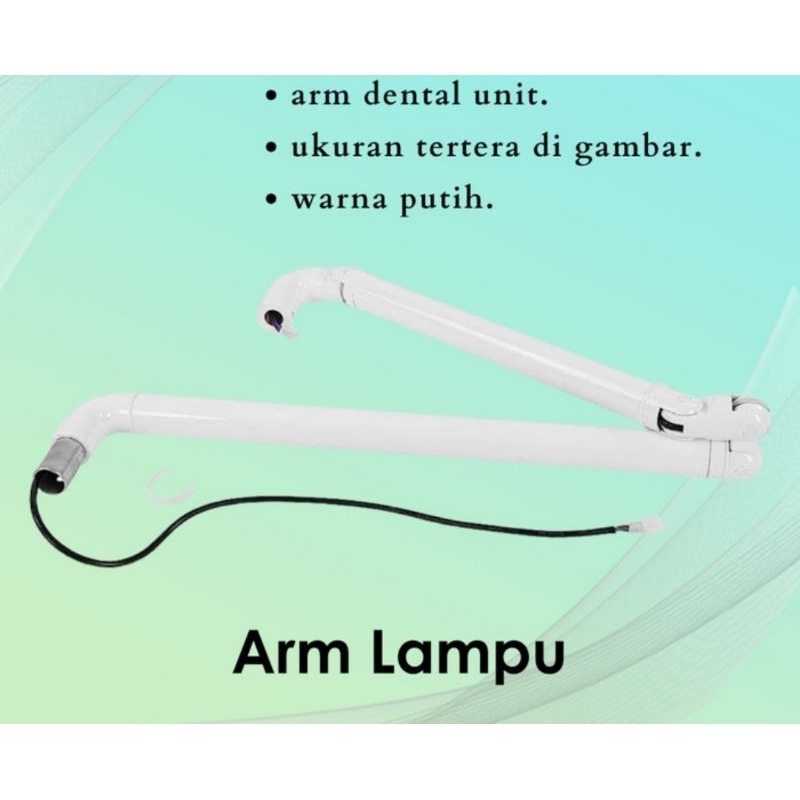 Jual dental arm lampu sparepart dental unit tiang lampu dental unit ...