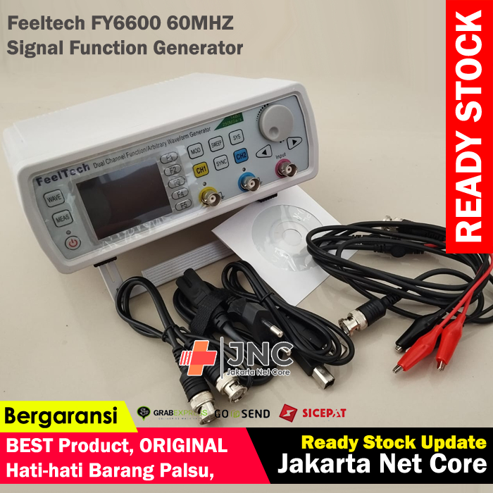 Jual Signal Function Generator Feeltech DDS FY6600-60M FY6600 60MHZ ...