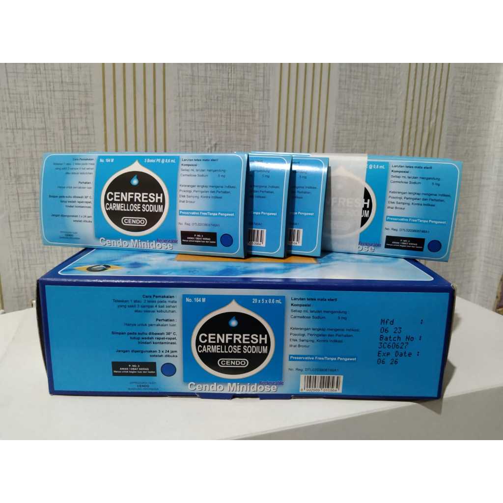 Jual Cendo Cenfresh Minidose 1 strip @5 tube (KADALUWARSA DIJAMIN ...
