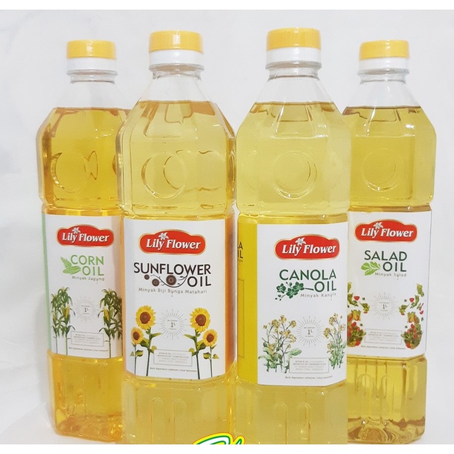 Jual Lily Flower Oil 1 Lt | MInyak Canola - Corn - Salad - Sunflower ...