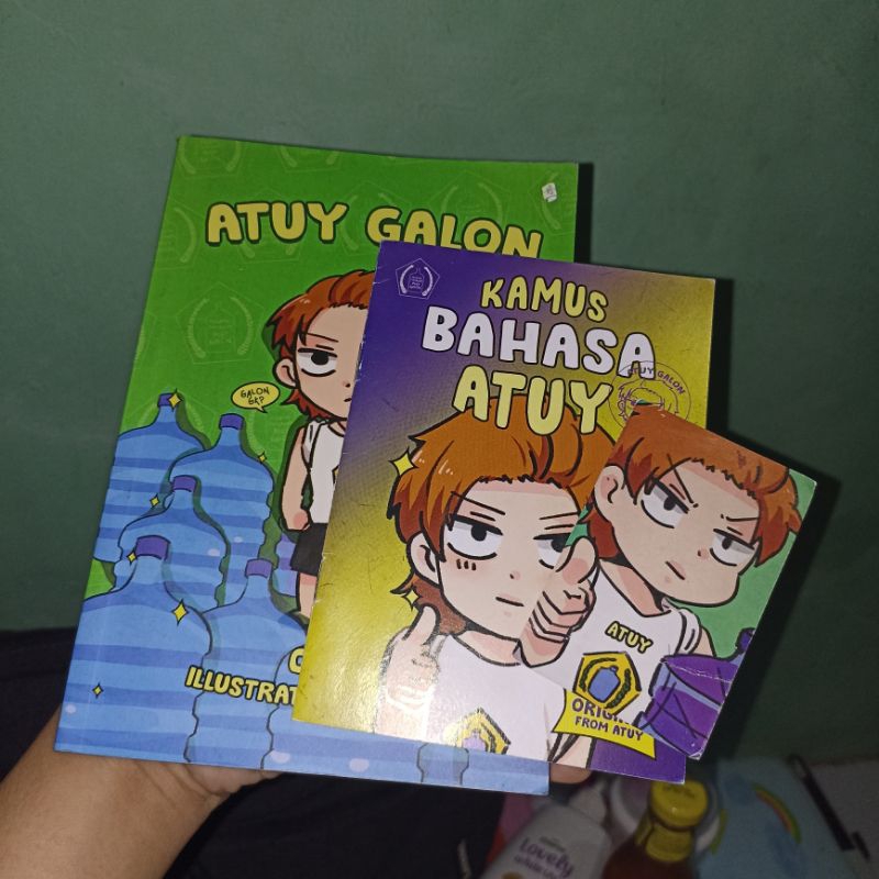Jual Preloved Novel Komik Fiksi Atuy Galon Cyn Illustrated By Nunu ...