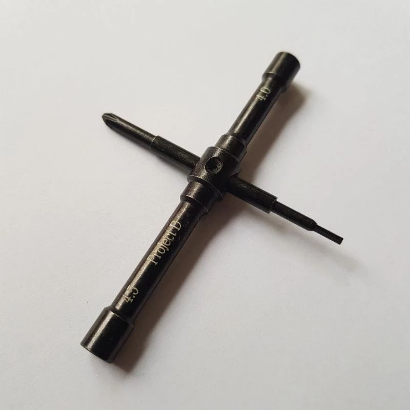 Jual Kunci sox multi tools project D ( locknut tamiya 4.0 4.5 m2 hex ...