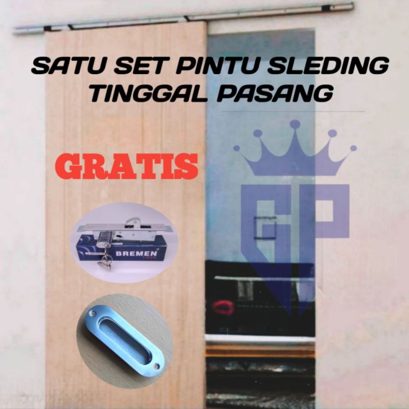 Jual Satu Set Pintu Sleding | Satu Set Pintu Geser I Pintu Sleding ...