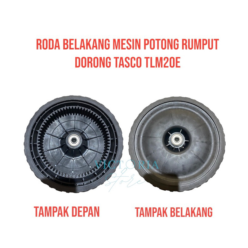 Jual RODA BELAKANG MESIN POTONG RUMPUT DORONG TASCO TLM20E/BACK WHEEL ...