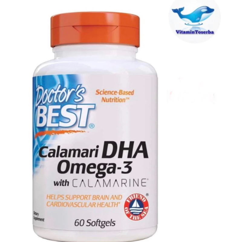 Jual Doctor’s/Doctor Best Calamari DHA Omega 3 with Calamari 60 ...