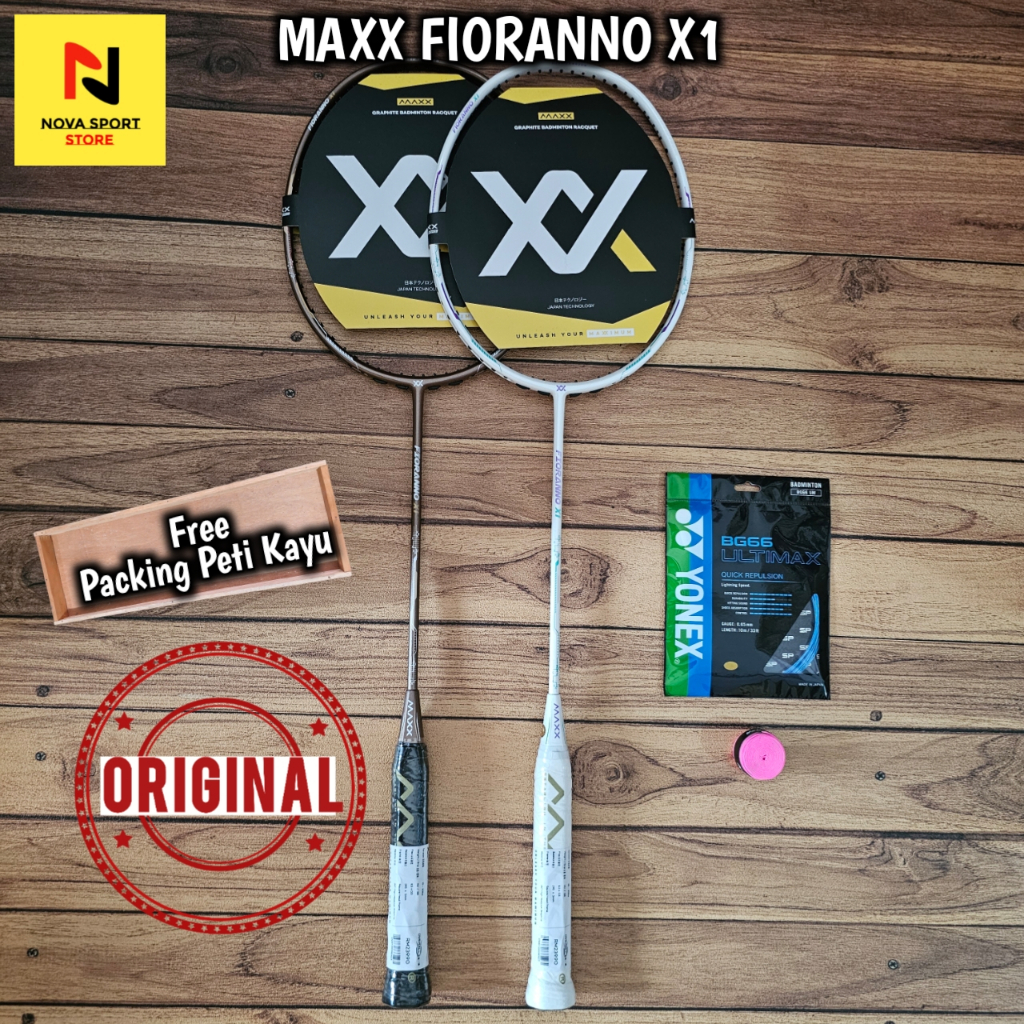 Jual Raket Badminton Maxx Fioranno X1 | Shopee Indonesia