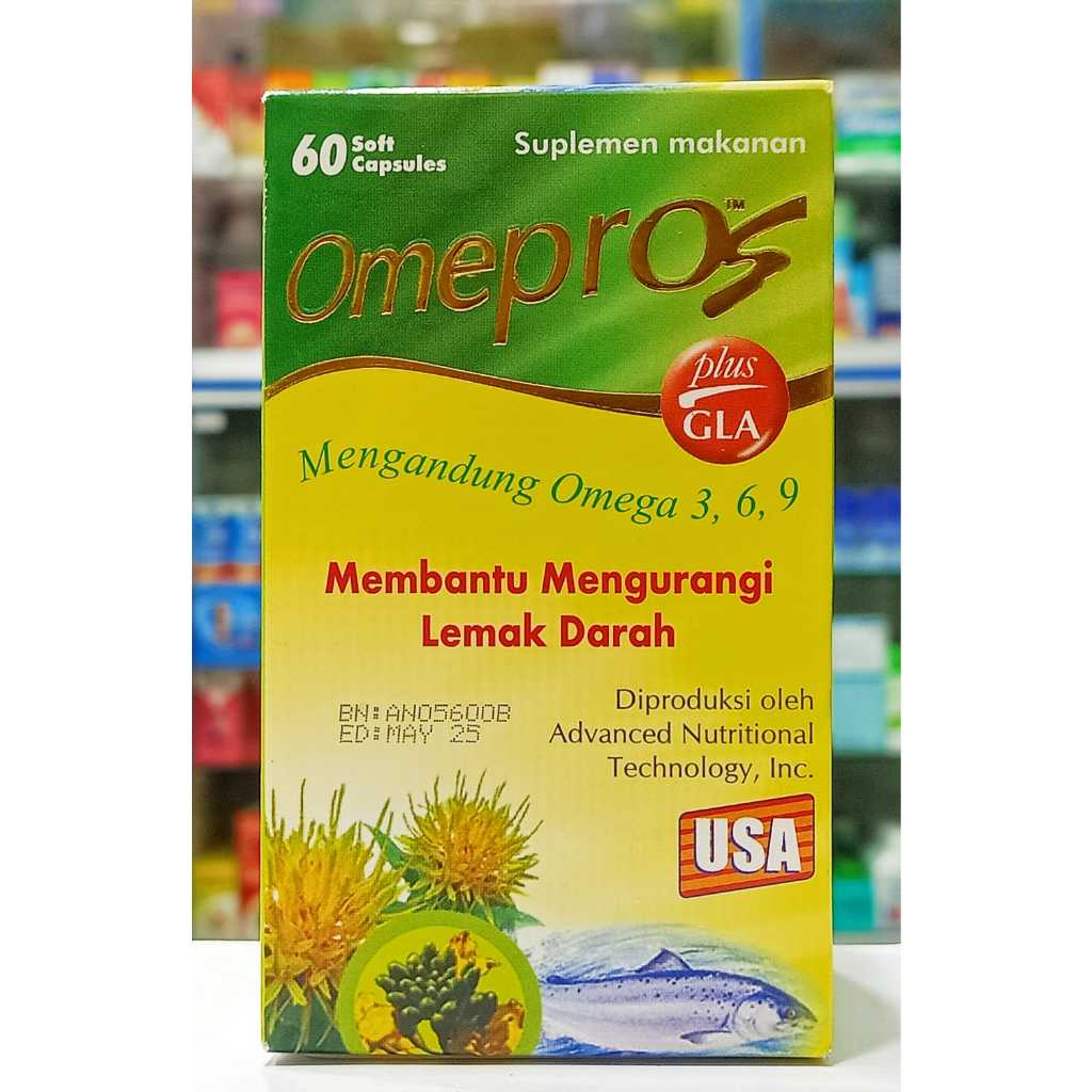 Jual Omepros SOFT CAP 𝐈𝐒𝐈 𝟔𝟎 𝐊𝐀𝐏𝐒𝐔𝐋 - Membantu Mengurangi Lemak Darah ...