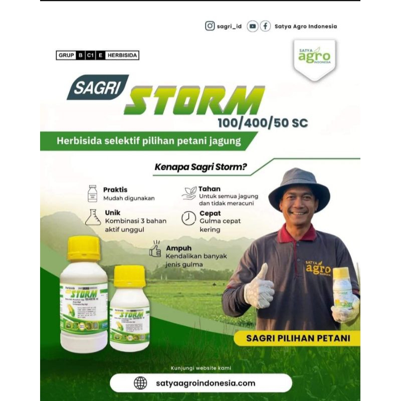 Jual Herbisida Selektip Sagri STORM 250ml | Shopee Indonesia