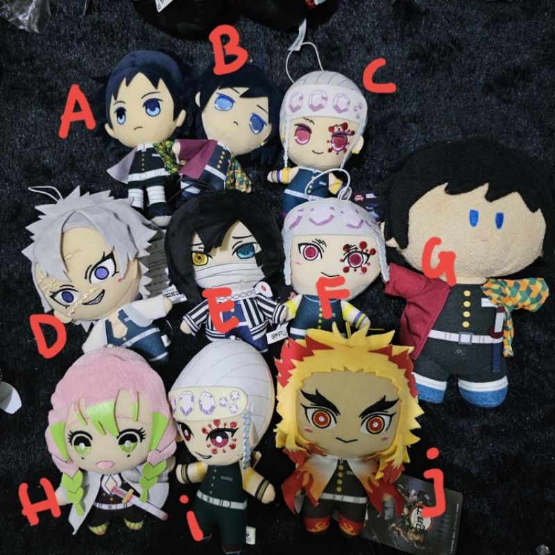 Jual nuigurumi plush kimetsu no yaiba hashira furyu obanai rengoku giyu ...