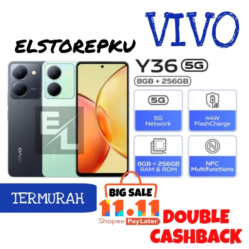 Jual VIVO Y Series Garansi Resmi Nasional. Y36 5G Y27 4G Y27s Y17s Y02T Y21a Y35 Y01 Y02 Y22 2/ ...
