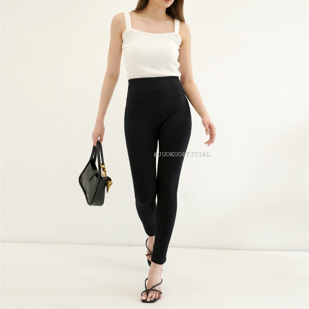 Jual Celana Legging HW Polos / Legging Hitam Premium / Legging HW ...