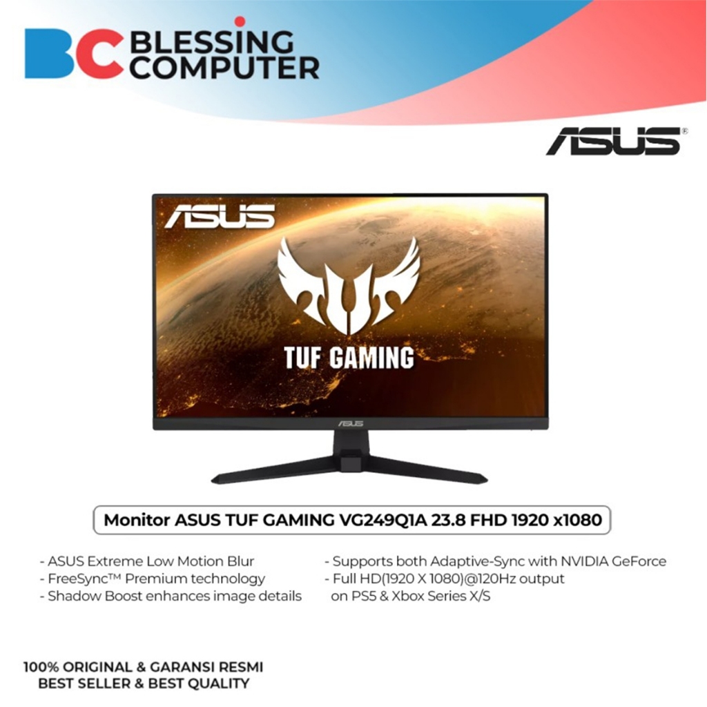 Jual Monitor ASUS TUF GAMING VG249Q1A 23.8 FHD 1920 x1080 | Shopee ...