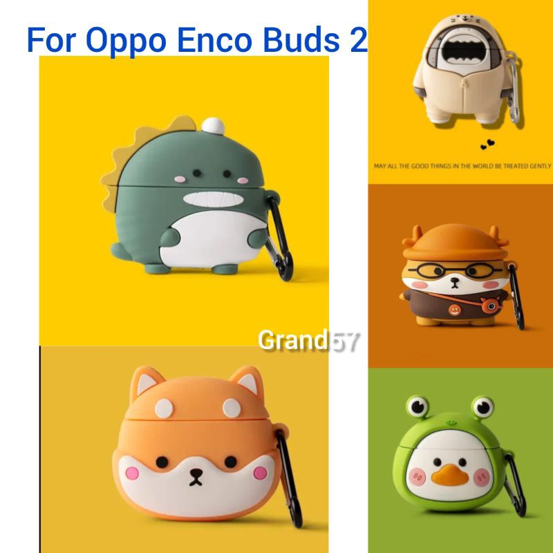 Jual Case Oppo Enco Buds 2 Silicone Silicon Casing OPPO Enco Buds 2 TWS ...