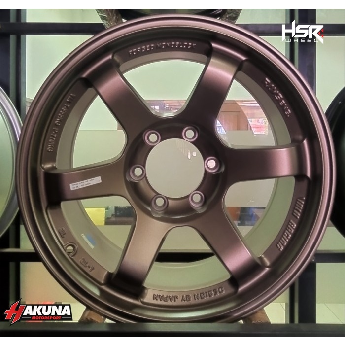 Jual Velg Mobil Model TE37 HSR TOKYO R18 Lebar 9 Pcd6X139,7 Buat Pajero ...