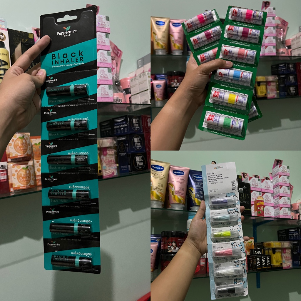 Jual Inhaler thailand | black inhaler | pastel inhaler | poy sian mark ...