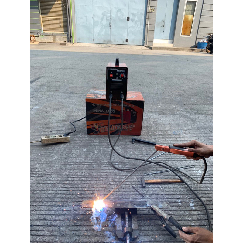Jual Mesin las inverter 160A Weldcraft MMA trafo las Welding Machine ...