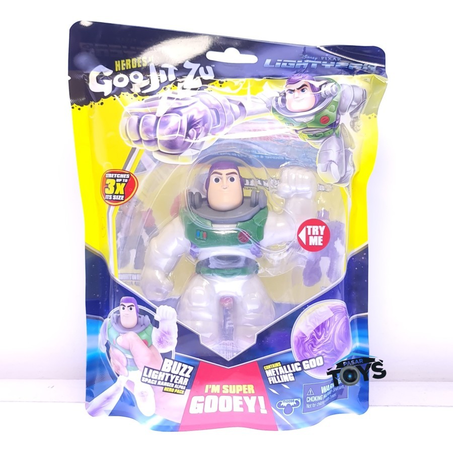 Jual BEYBA Heroes of Goo Jit Zu Disney Pixar Lightyear - Buzz Lightyear ...