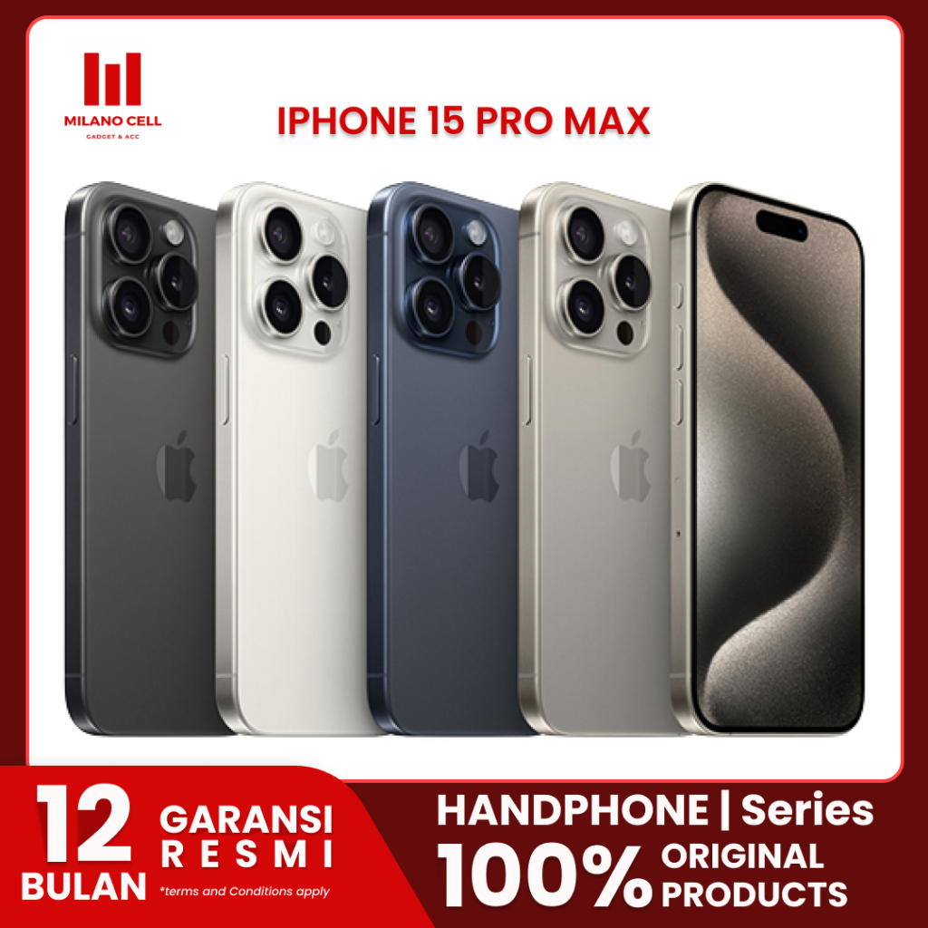 Jual New handphone 15 Pro & 15 Pro Max 128GB & 256GB & 512GB & 1TB ...