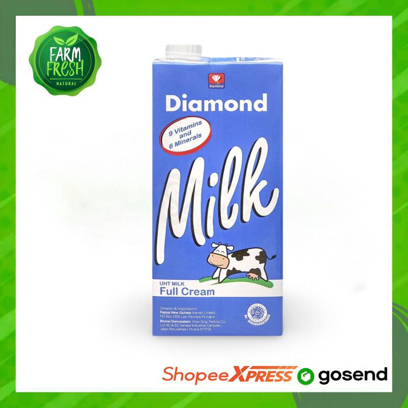 Jual Susu Diamond Full Cream 1L | Shopee Indonesia