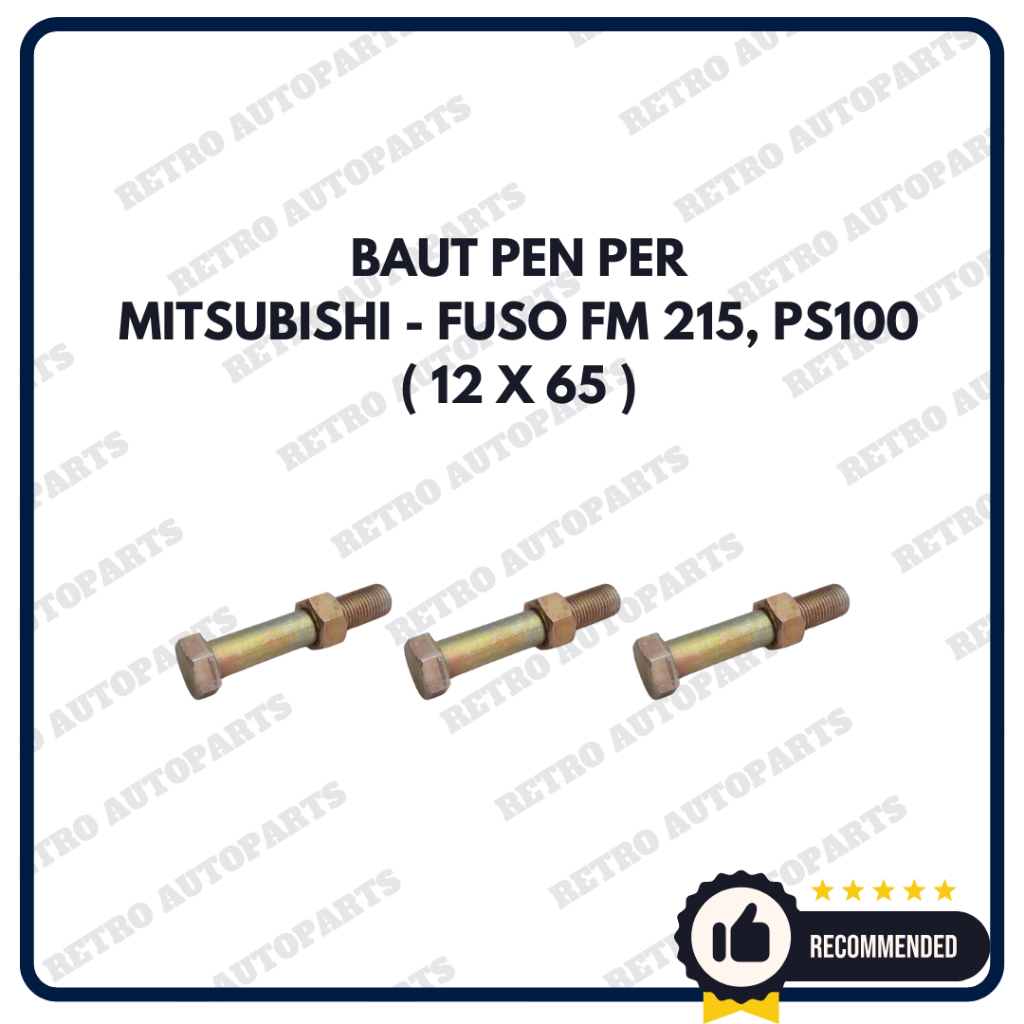 Jual MITSUBISHI - FM | Baut pen per Mitsubishi FUSO FM 215 PS100 ukuran ...