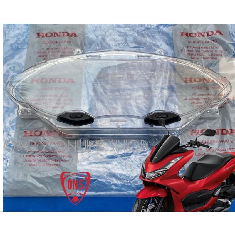 Jual Kaca Mika speedometer PCX 160 New 2022 2023 ORIGINAL HGP + tombol ...