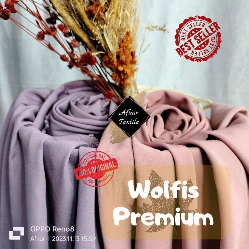 Jual Kain Wolfis Premium / Kain Wolpeach Original Import Grade A Super ...