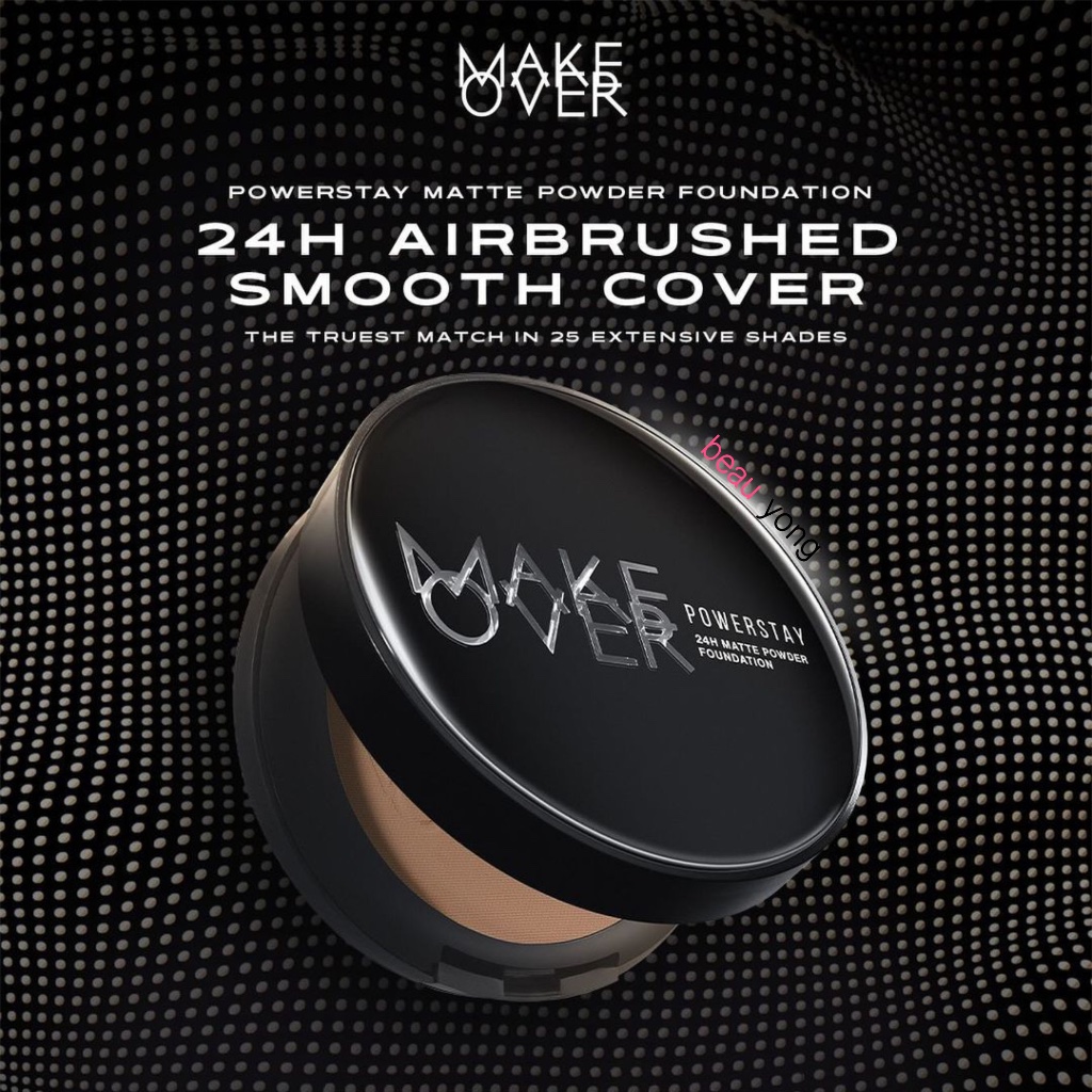 Jual MAKE OVER Powerstay 24H Matte Powder Foundation [MAKEOVER ...