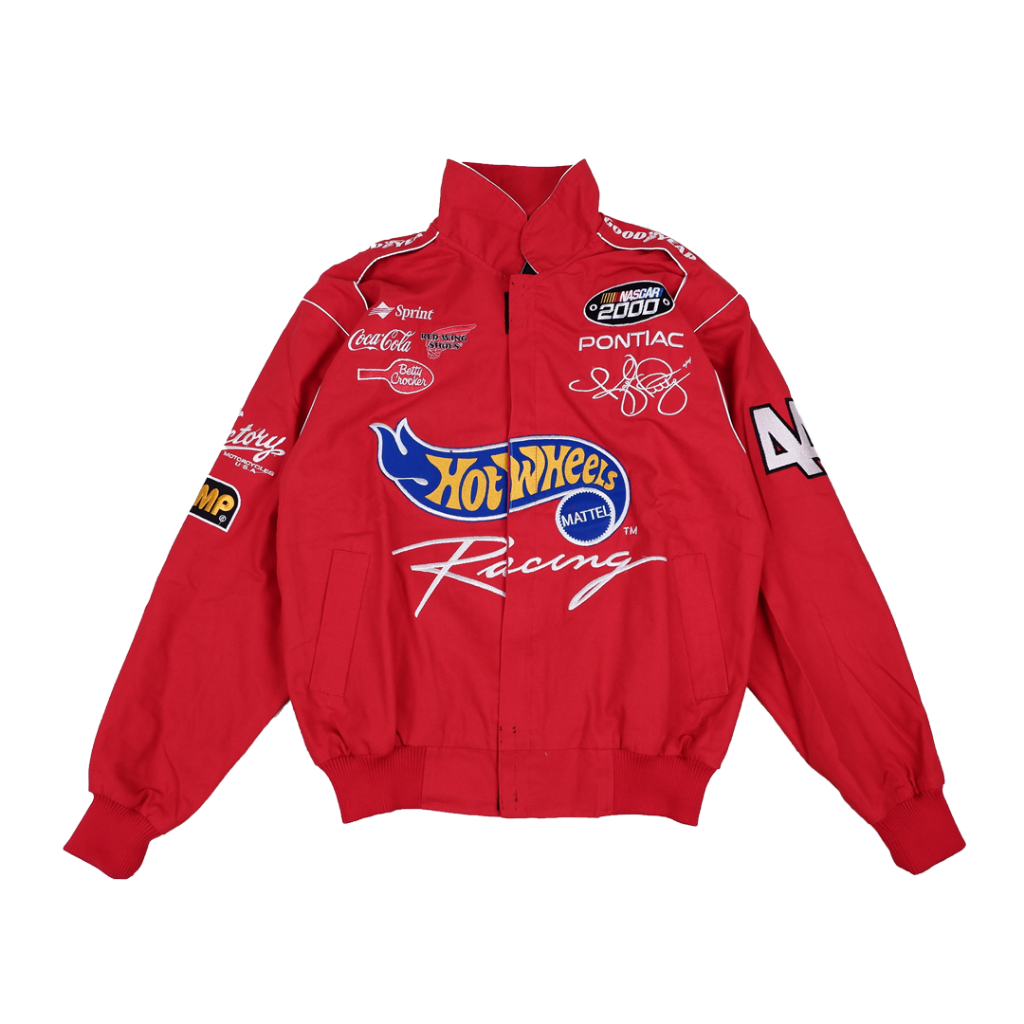 Jual NASCAR JACKET HOTWHEELS 44 RED VINTAGE RACING CHASE AUTHENTICS ...