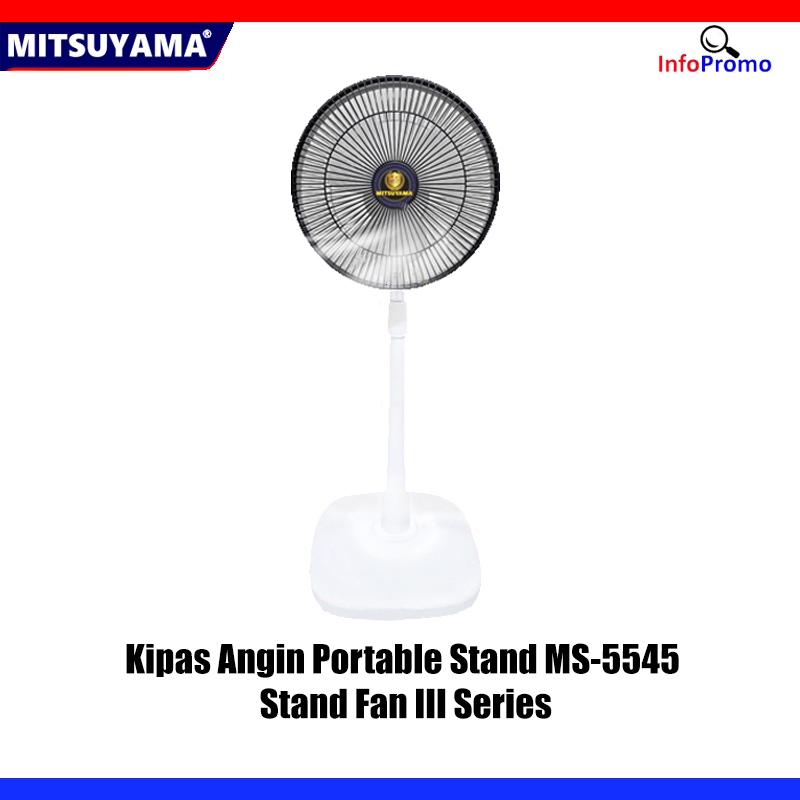Jual Kipas Angin Mitsuyama MS-5545 Stand Fan III 12 Inch Original SNI ...