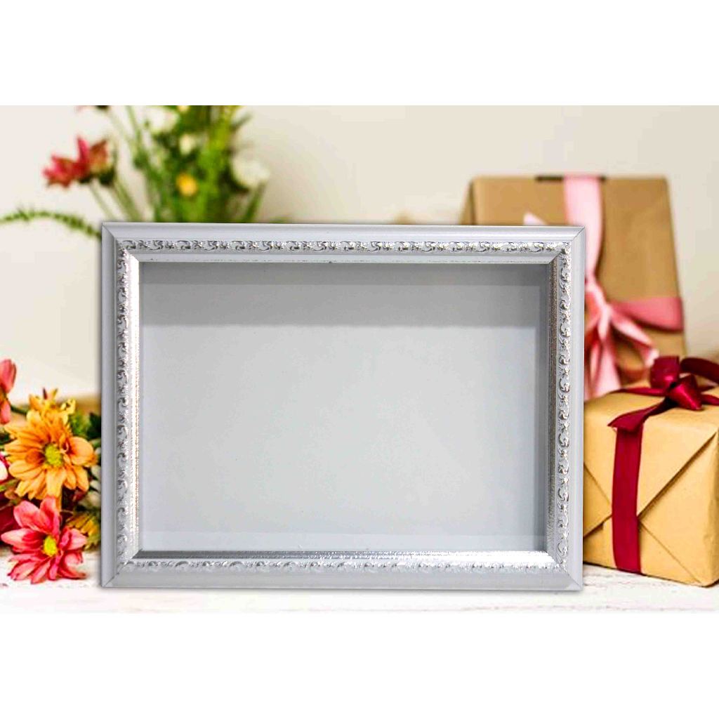 Jual Bingkai Frame 3D Space 3 cm ( 25x35 cm ) S 01 Ukir | Shopee Indonesia