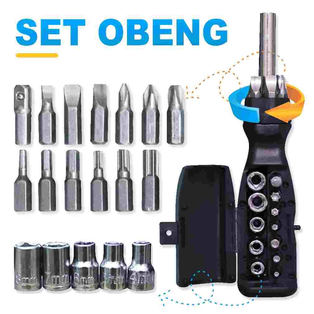 Jual Set Obeng Multifungsi 19in1 - Tools Life Assistant Termurah ...