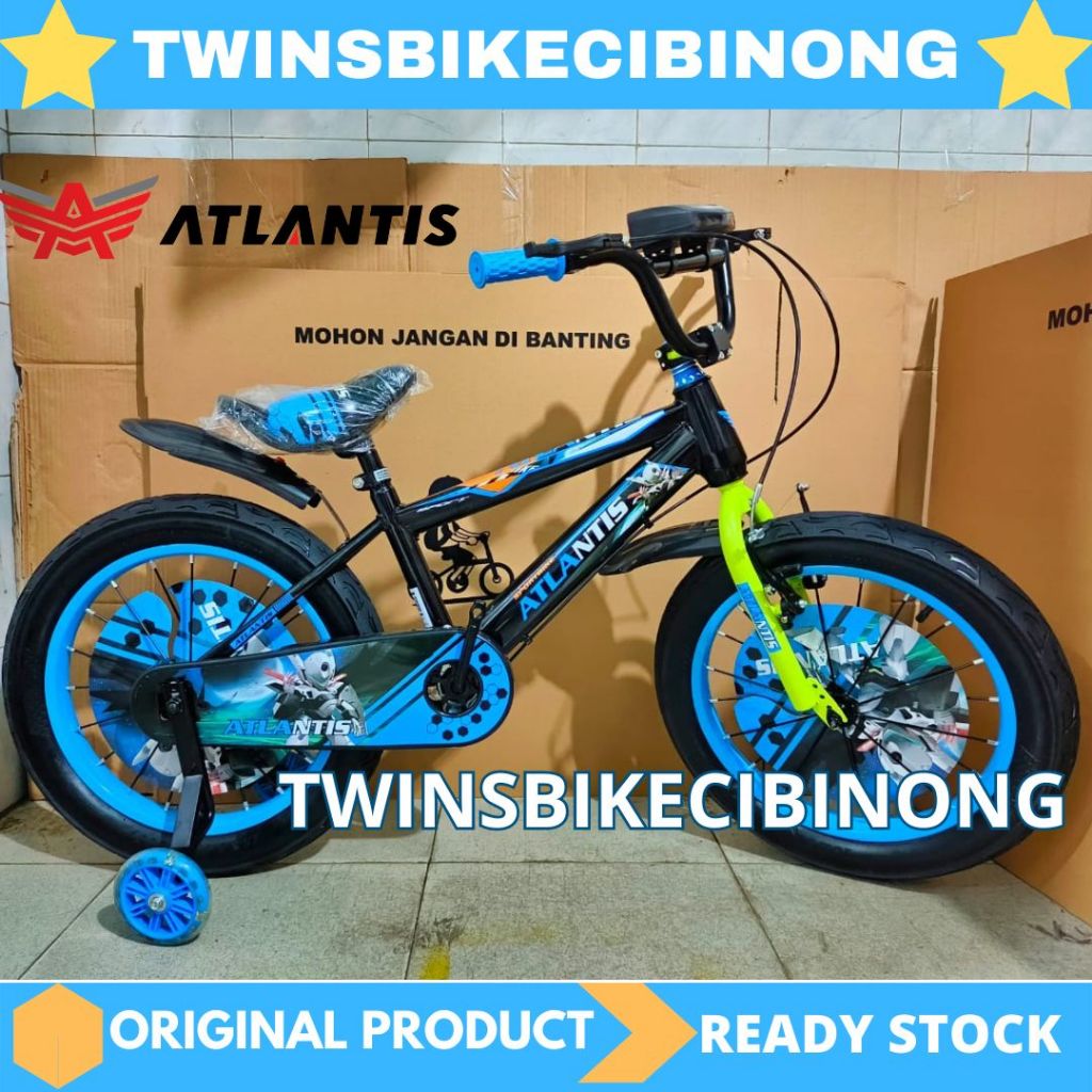Jual Sepeda Anak 16 18 Bmx Atlantis WT BM 10 WT | Shopee Indonesia