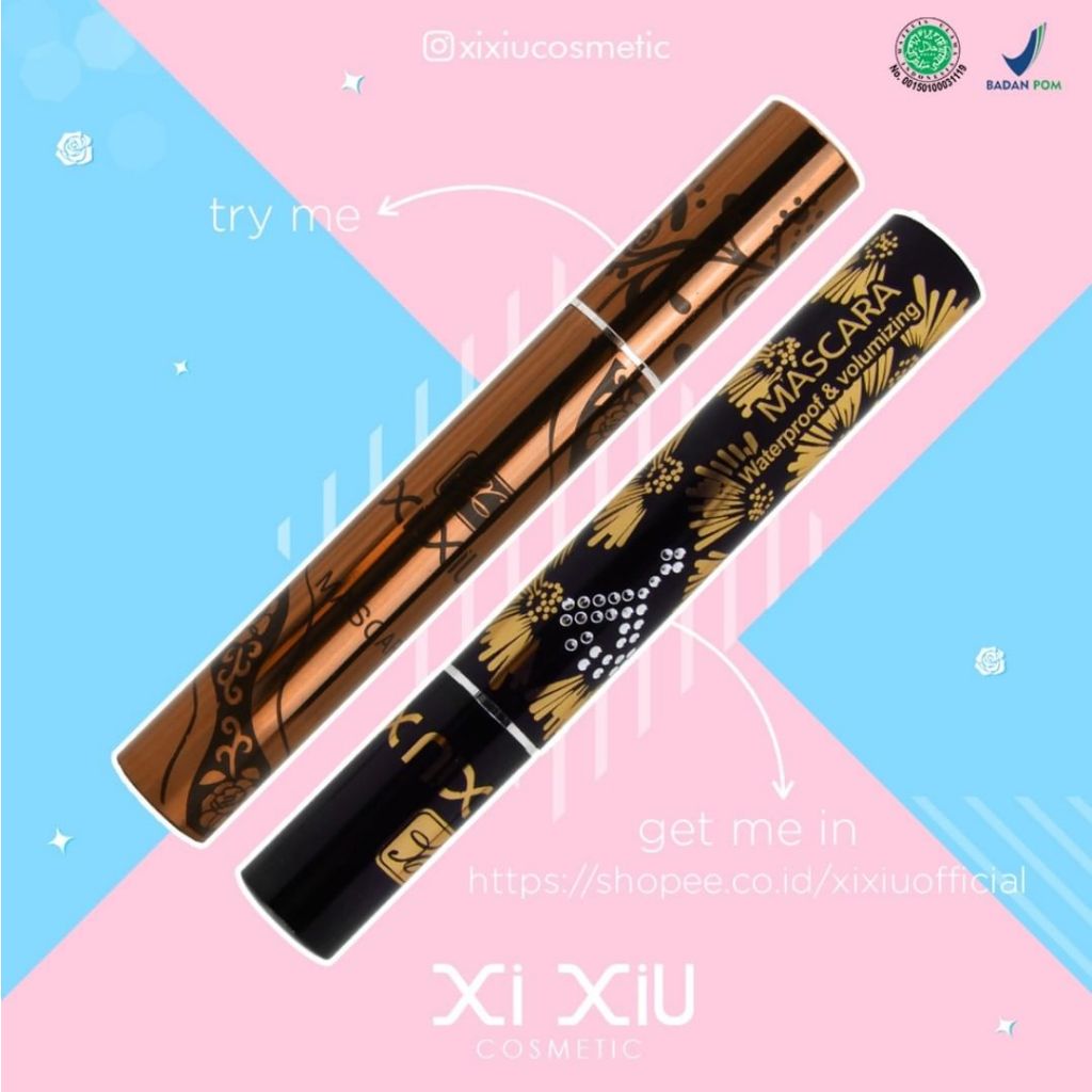 Jual Xi Xiu Maskara Divine Lovely Waterproof | Shopee Indonesia