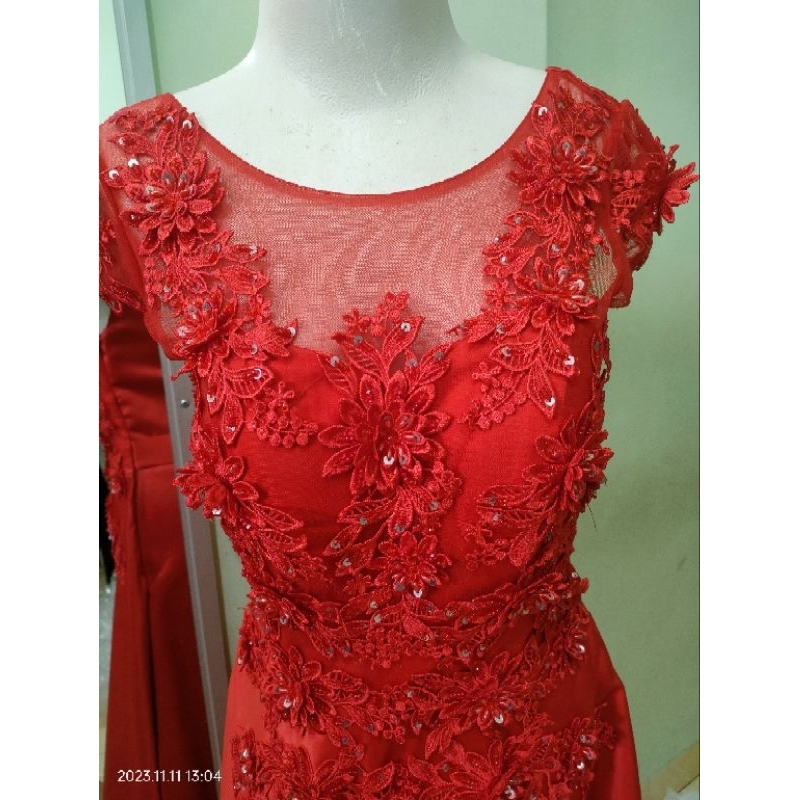 Jual gaun pesta merah | Shopee Indonesia