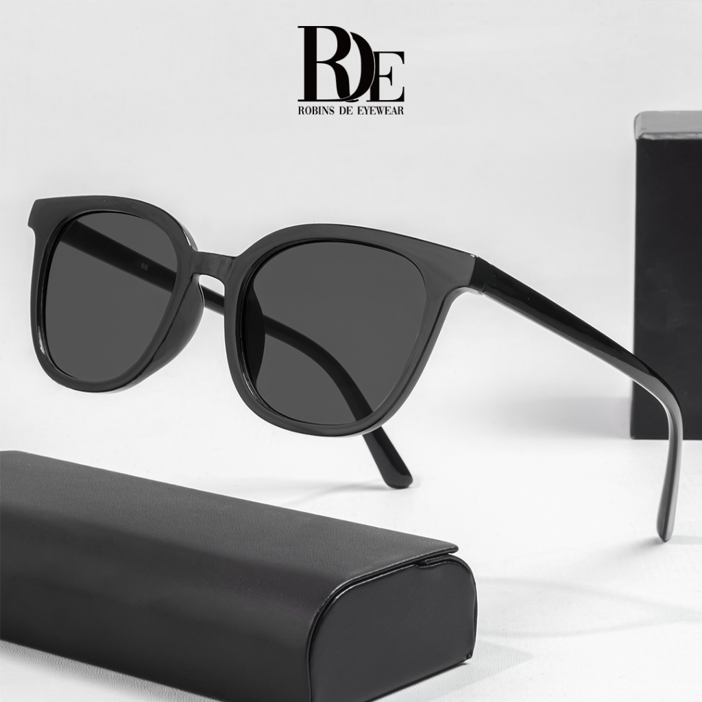 Jual ROBINS Kacamata Hitam Anti Radiasi Uv400 Sunglasses Fashion Pria Wanita T2 | Shopee Indonesia