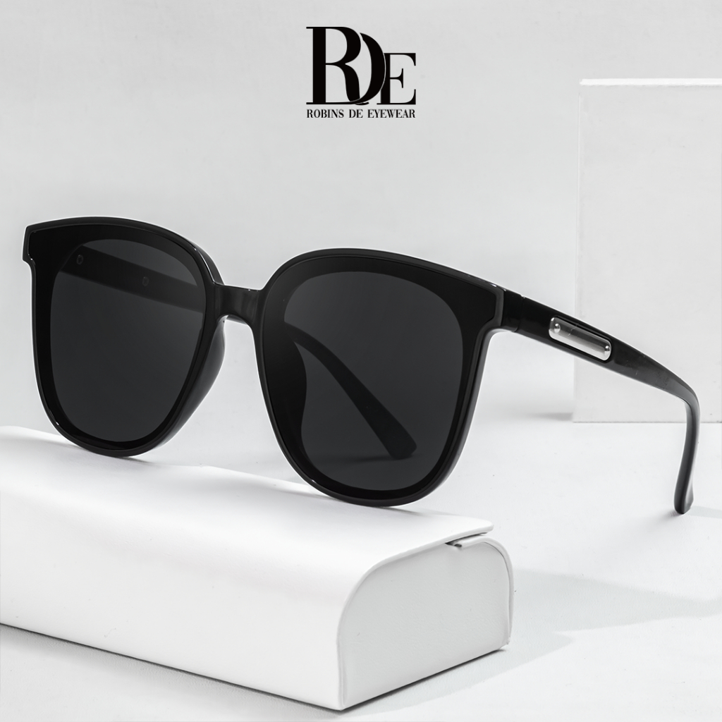 Jual ROBINS Kacamata Hitam Anti Radiasi Uv400 Sunglasses Fashion Pria Wanita V | Shopee Indonesia
