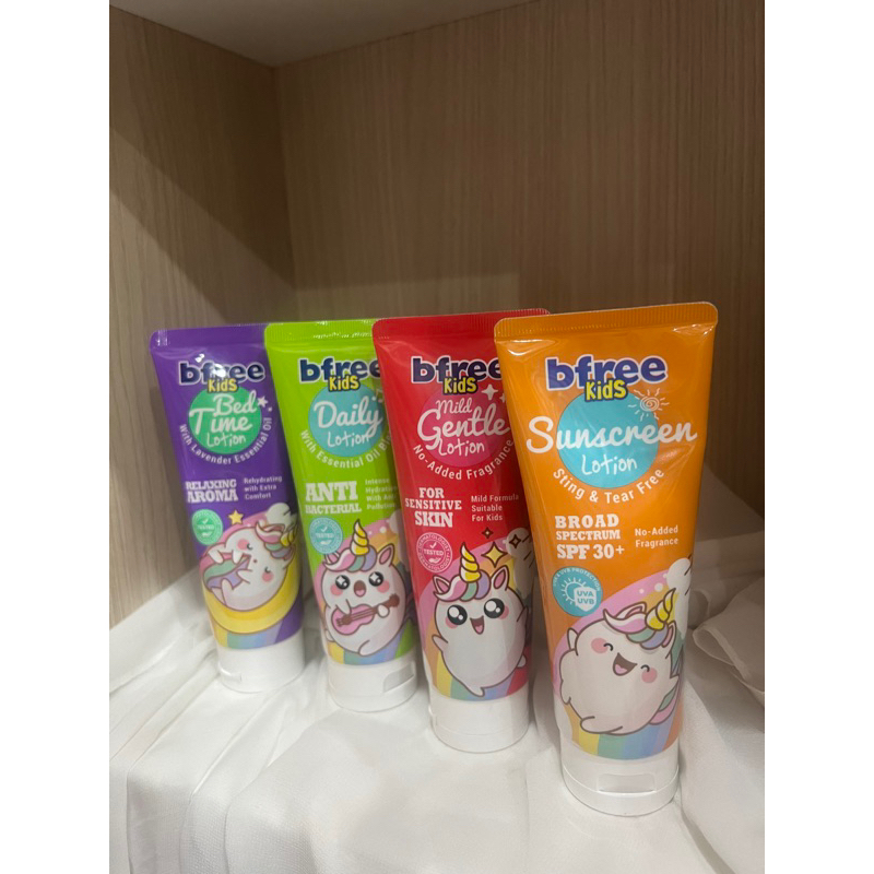 Jual ️DUBEEDU ️ BFREE Lotion Sunscreen 100ml Hijau Merah Ungu Orange ...