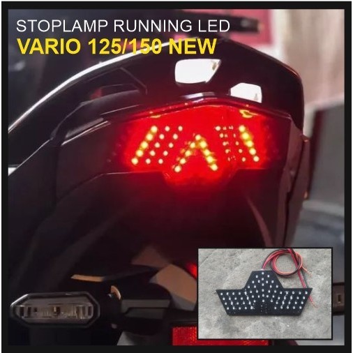 Jual Lampu stop running Vario 125 Vario 150 new stoplamp running Vario ...