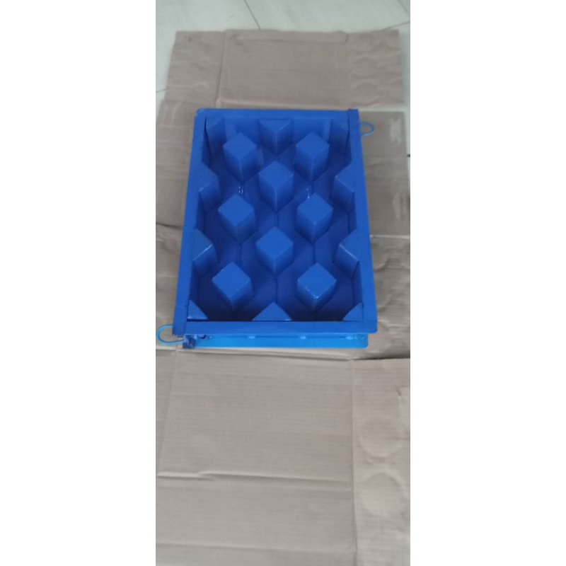 Jual cetakan paving grass block,paving taman rumput ukur 45x30x8 ...